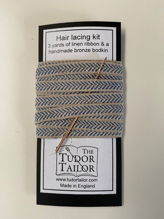 Hair lacing kit in various colours for Tudor or Elizabethan reenactmen ...