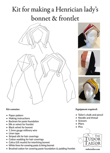 16th century headwear – The Tudor Tailor