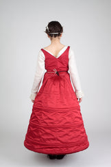 Pattern for Tudor & Elizabethan lady's Spanish farthingale & pad – The ...