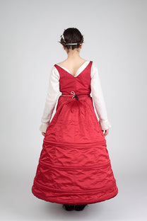 Pattern for Tudor & Elizabethan lady's Spanish farthingale & pad – The ...