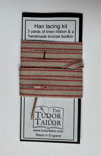 Hair lacing kit in various colours for Tudor or Elizabethan reenactmen ...