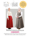 Pattern for Tudor woman's kirtle & petticoat with variations – The ...