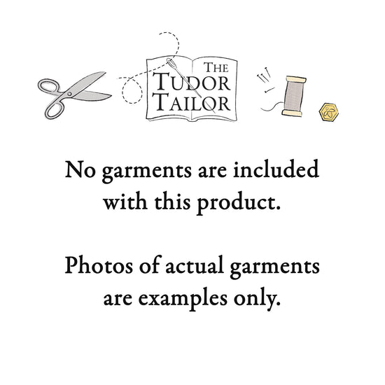 Pattern for Tudor man's slashed bias-cut footed hose – The Tudor Tailor