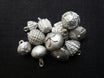 Set of 12 replica Tudor pewter Feilding buttons for Renaissance or Eli ...